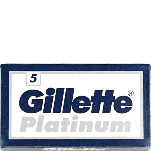 Gillette Platinum - Double Edge Blades | Scheersalon.nl