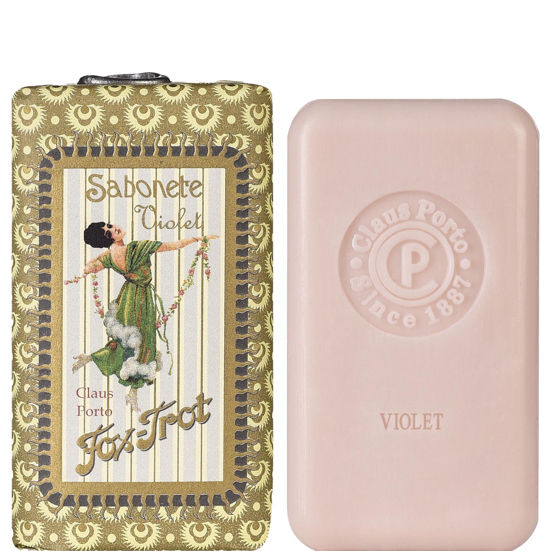 Claus Porto Soap Bar Foxtrot - Violet - 150g - Scheersalon.nl