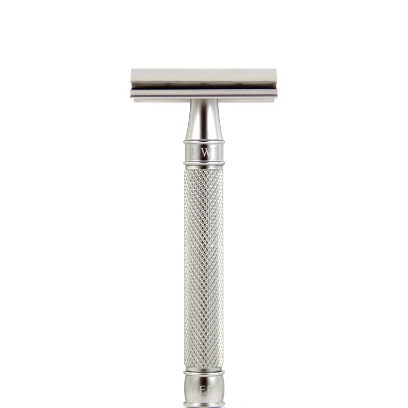 Edwin Jagger Safety Razor 3ONE6 - Knurled - Scheersalon.nl