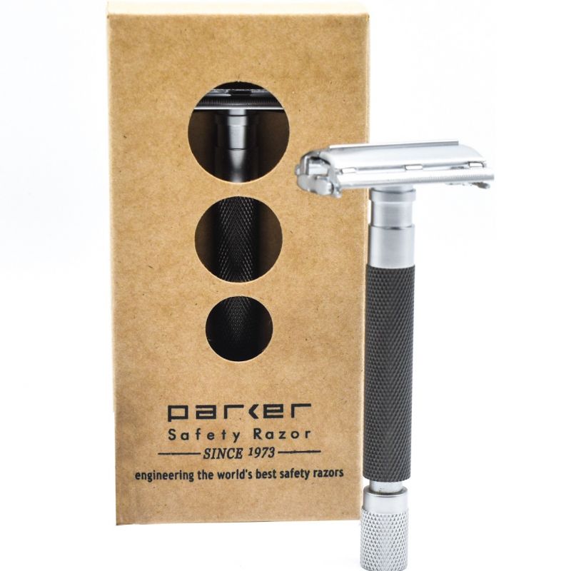 Parker Butterfly Safety Razor - 74R GR - Scheersalon.nl