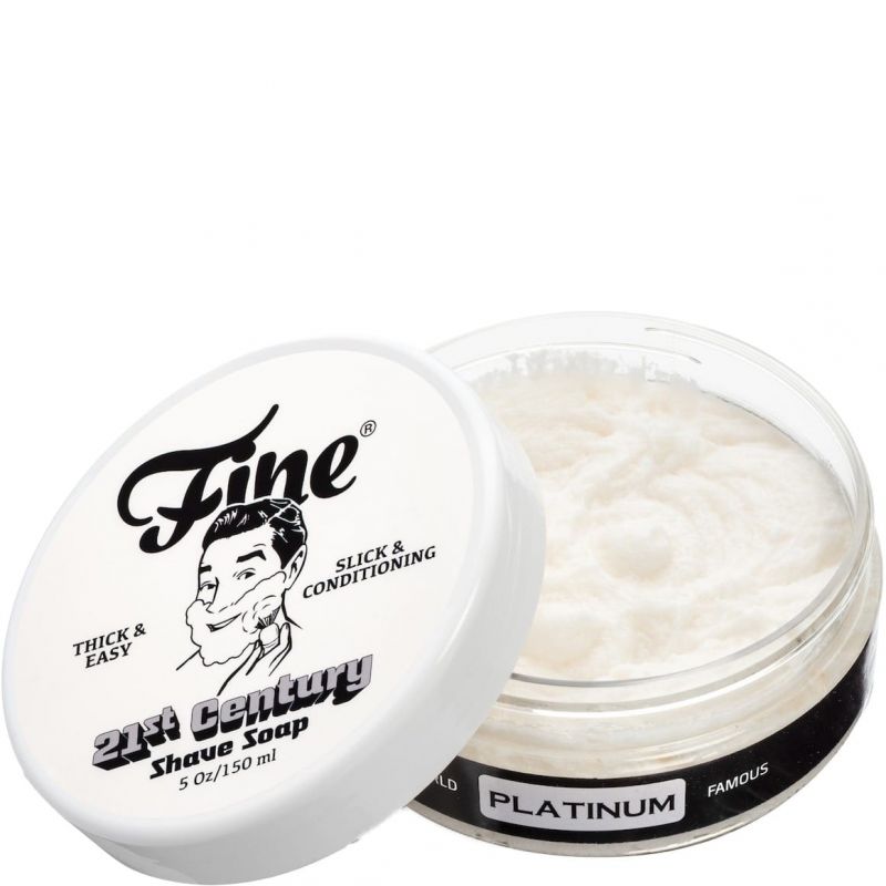 Fine Accoutrements scheerzeep Platinum - Scheersalon.nl