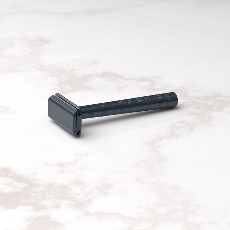Henson Safety Razor 2.0 AL13 Medium - Jet Black - Scheersalon