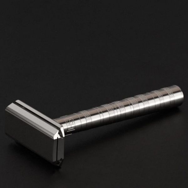 Henson Safety Razor TI22 - Titanium - Scheersalon.nl