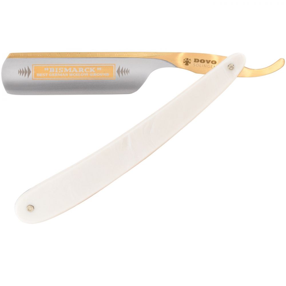 Dovo Open Scheermes Bismarck Parelmoer - Scheersalon.nl