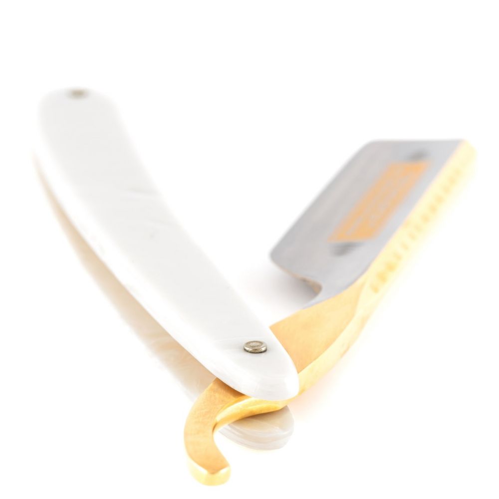 Dovo Open Scheermes Bismarck Parelmoer - Scheersalon.nl