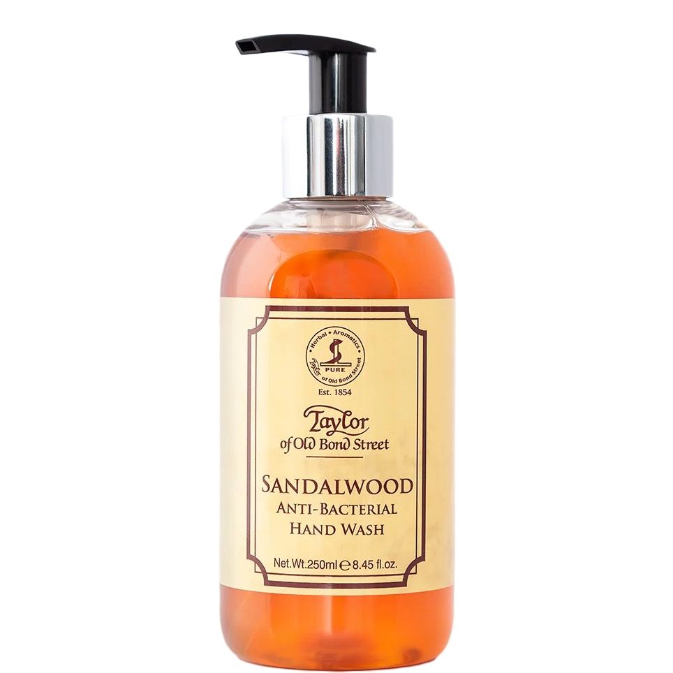 Taylor Of Old Bond Street Handzeep met pomp Sandalwood