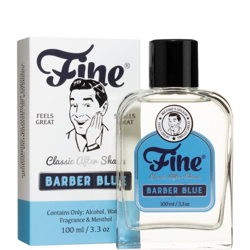 Fine Accoutrements aftershave Barber Blue - Scheersalon.nl