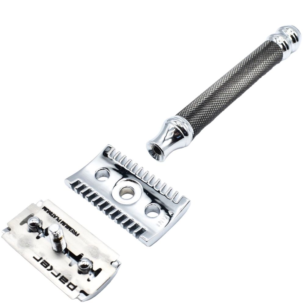 Parker Safety razor met Open kam 26C - Scheersalon.nl