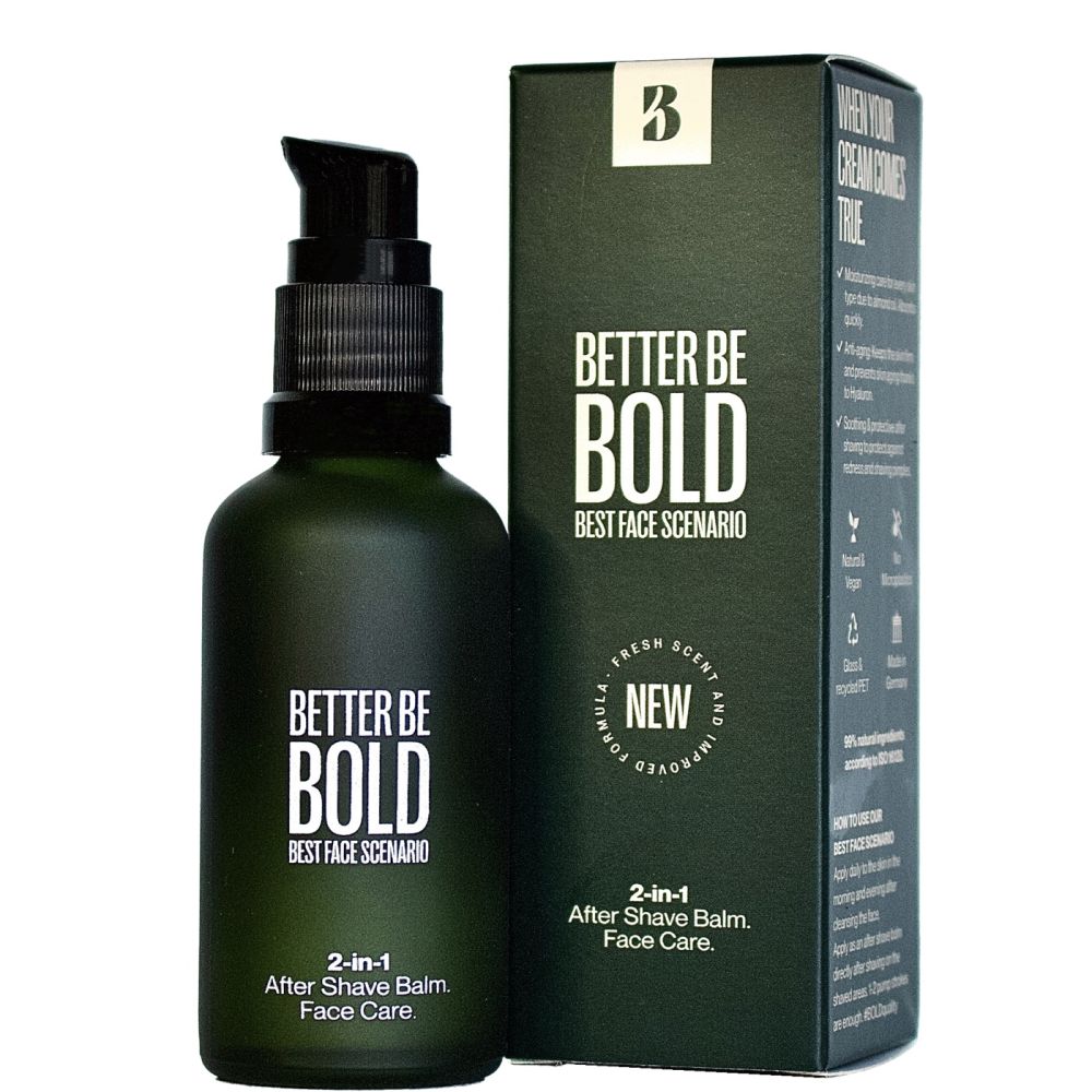 Better Be Bold 2-in-1 Aftershave & Face Care - Scheersalon.nl